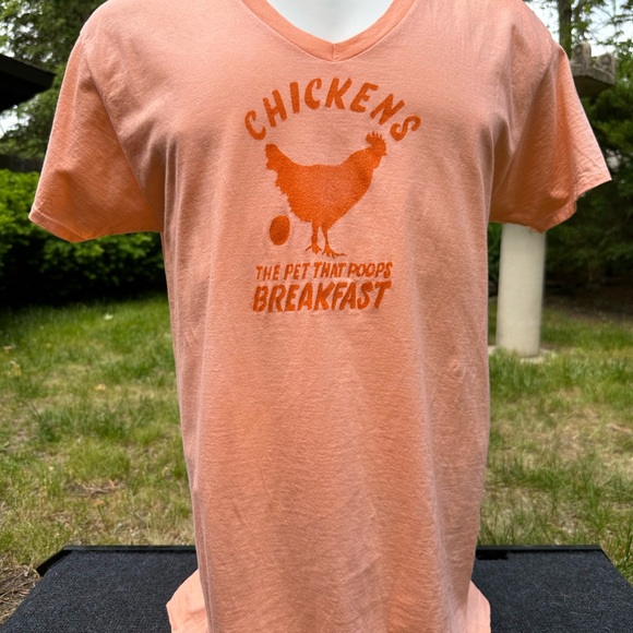 Hanes | Shirts | Chickens The Pet That Poops Breakfast Urban Handmade ...